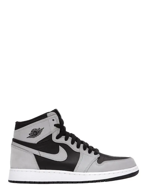 JORDAN 1 Retro High - Black/white/light Smoke Grey