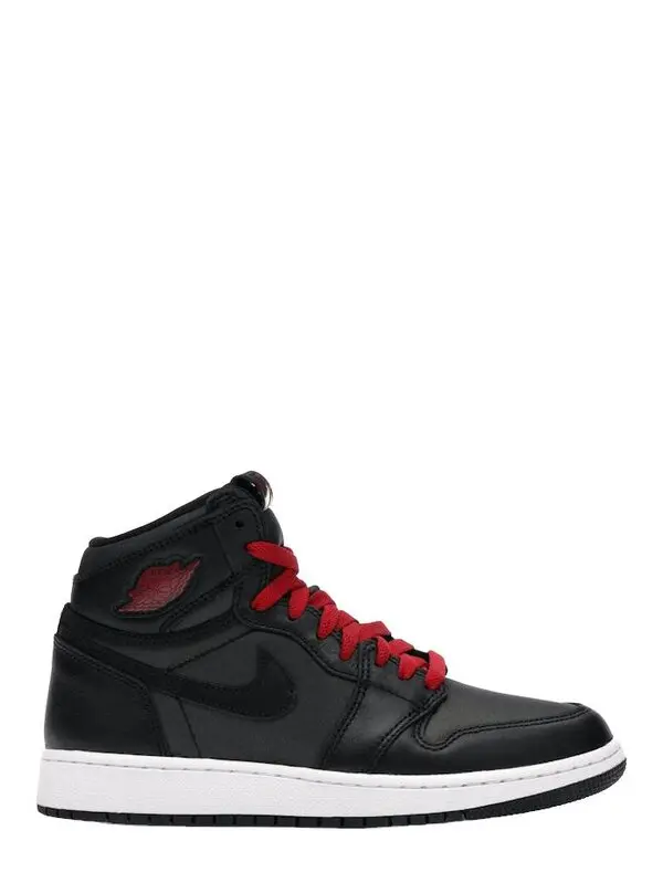 JORDAN 1 Retro High Satin - Black/gym Red