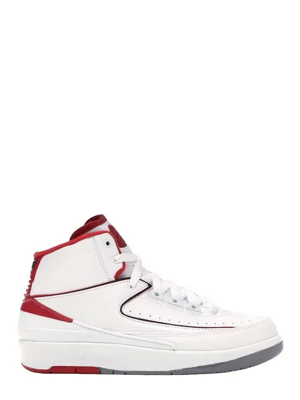 JORDAN 2 Retro - White/black/varsity Red