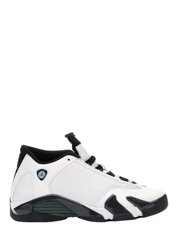 JORDAN 14 Retro Sneakers - White/oxidized Green/legend Blue