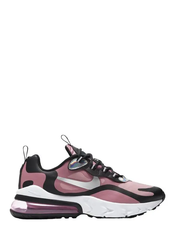 Nike Air Max 270 React Se 2in Sneakers - Desert Berry/metallic Silver