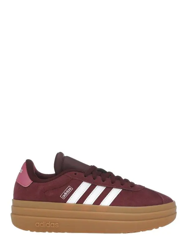 Adidas Vl Court Bold Sneakers - Shadow Red/cloud White/pink Fusion