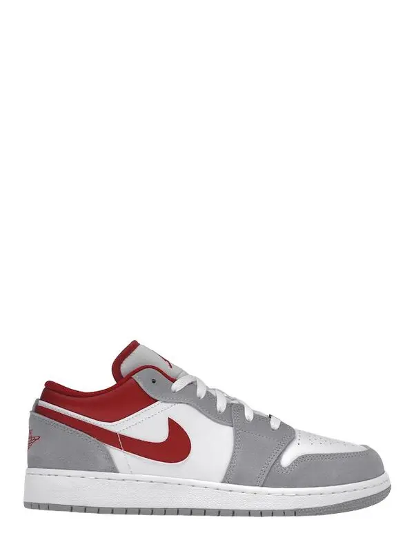 JORDAN 1 Low Se Sneakers - Smoke Grey/gym Red/white