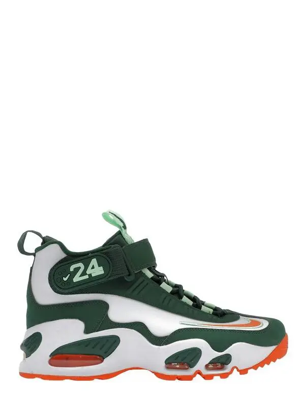 Nike Air Griffey Max 1 Miami Hurricanes Sneakers - Fir/bright Mandarin/white