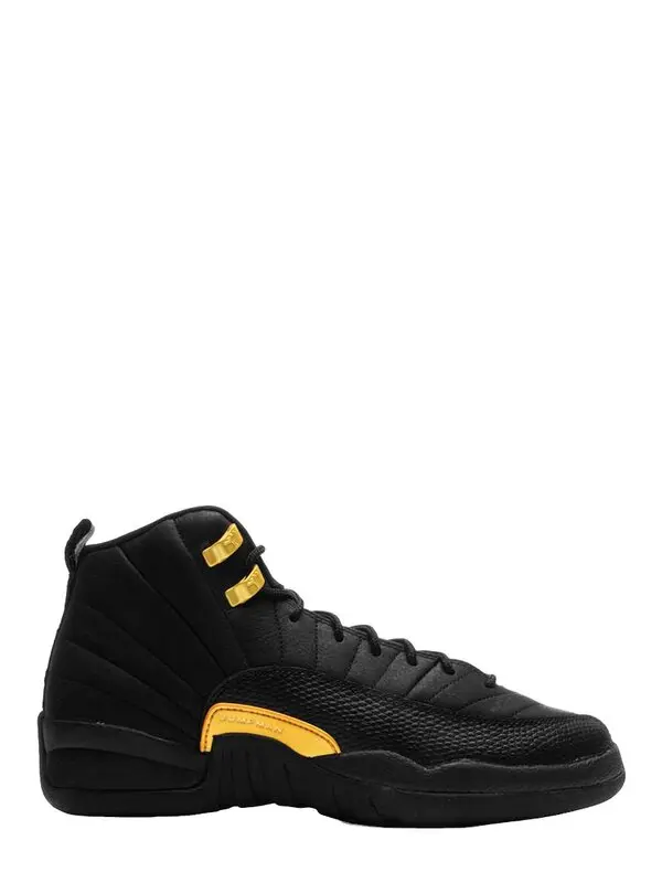 JORDAN 12 Retro High-top Sneakers - Black/taxi