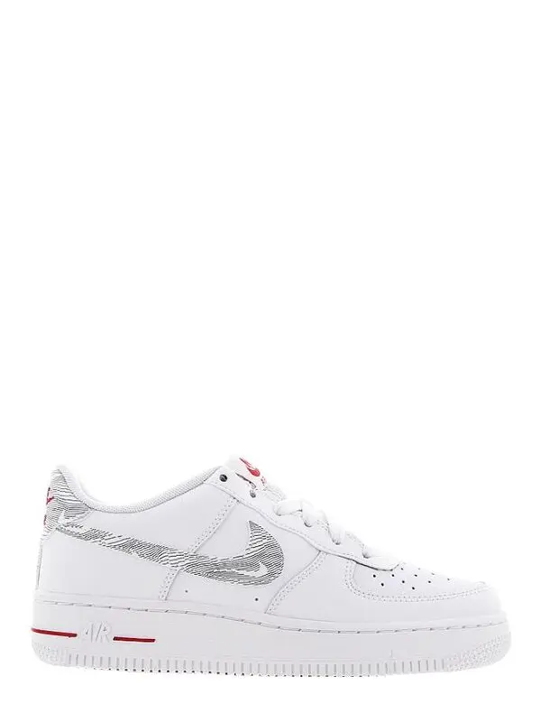 Nike Force 1 Low Topography Sneakers - White/red