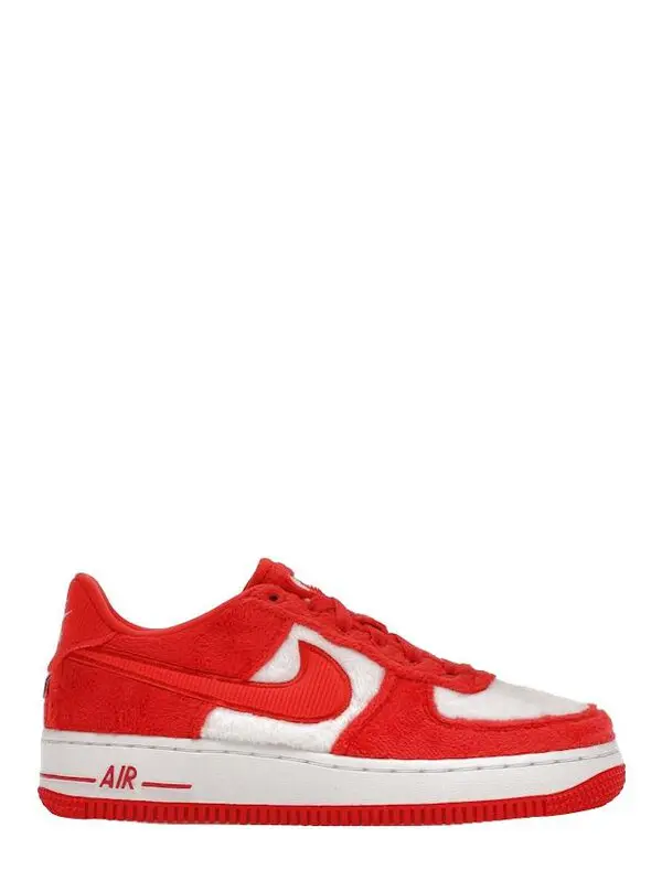 Nike Air Force 1 Low Valentine's Day Fleece - Fire Red/light Crimson/white