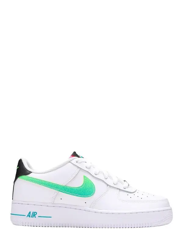 Nike Air Force 1 Low Sneakers - White/aquamarine/black