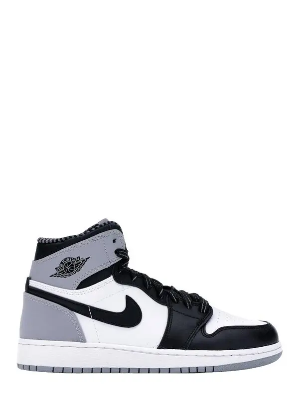 JORDAN 1 Retro Sneakers - White/black/wolfgrey