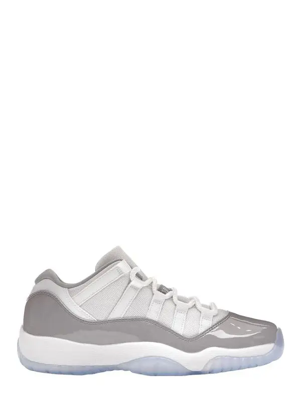 JORDAN 11 Retro Low Sneakers - White/cement Grey/university Blue