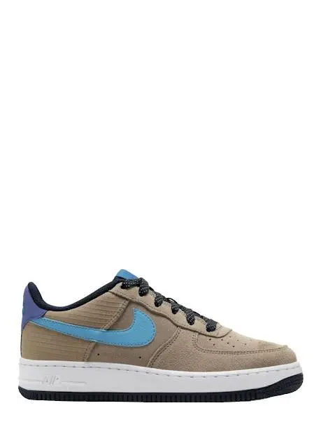 Nike Air Force 1 Lv8 2 Sneakers - Khaki/persian Violet/blue Fury