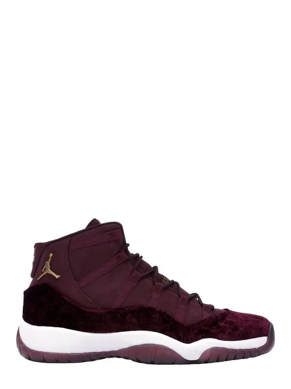 JORDAN 11 Retro Heiress Sneakers - Night Maroon/metallic Gold