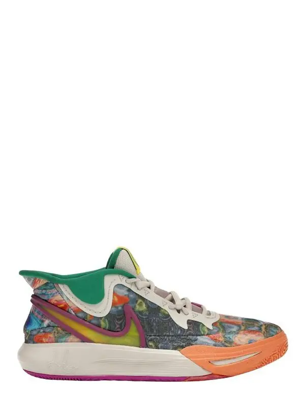 Nike Kyrie 8 Go Circle Of Life Sneakers - Light Bone/malachite/orange Trance
