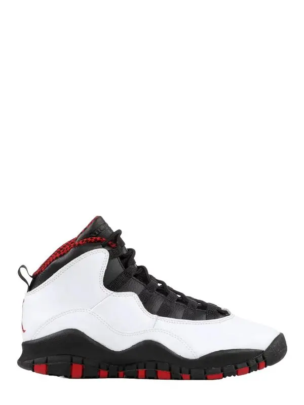 JORDAN 10 Retro Sneakers - White/varsity Red/black