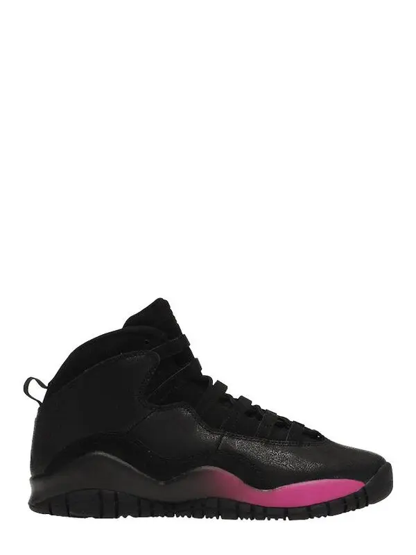 JORDAN 10 Retro Sneakers - Black/fuchsia Blast