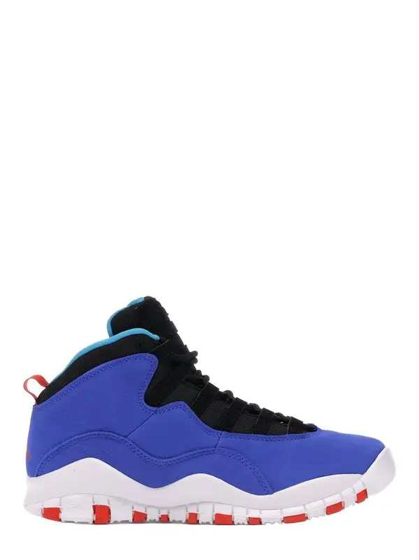 JORDAN 10 Retro Tinker Sneakers - Racer Blue/team Orange/black