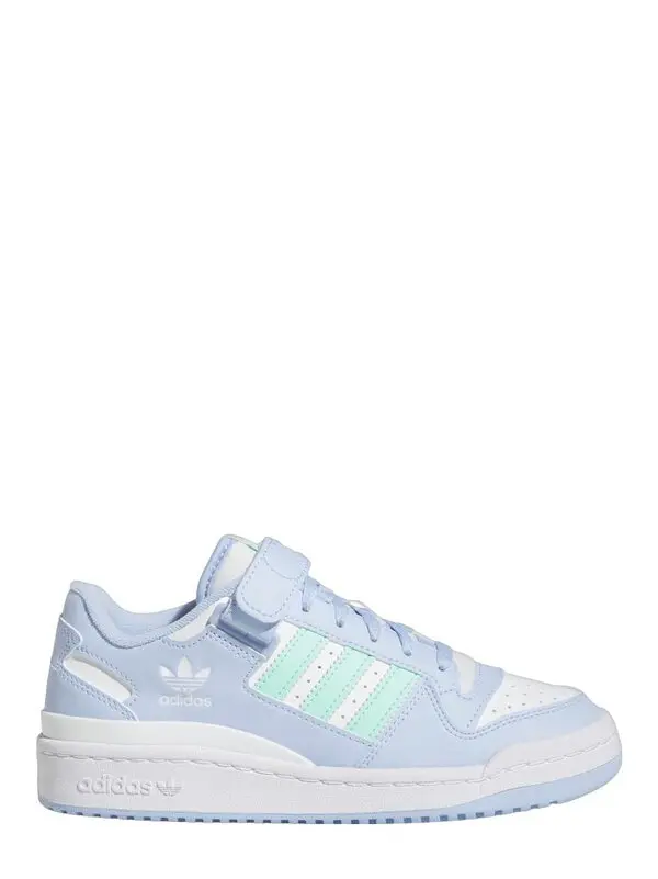 Adidas Forum Low Sneakers - Cloud White/easy Green/blue Dawn