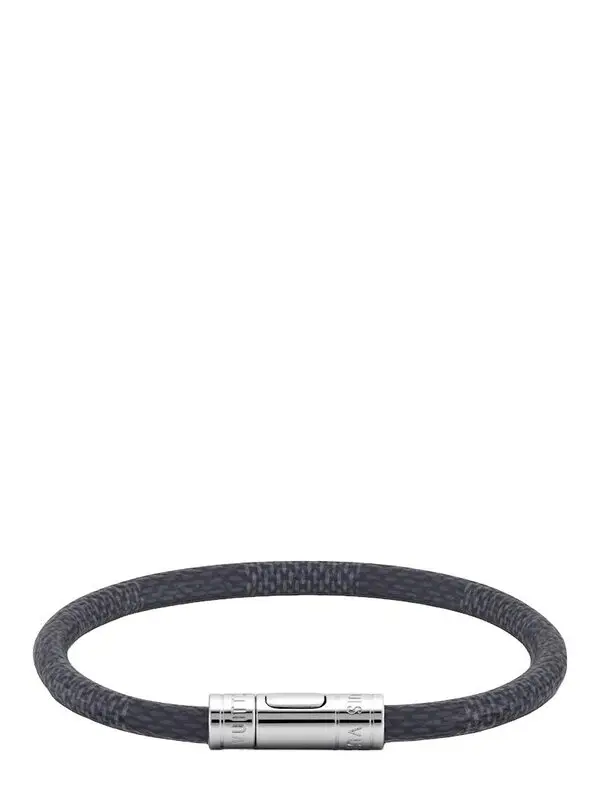 LOUIS VUITTON Keep It Bracelet Damier Azur - Grey