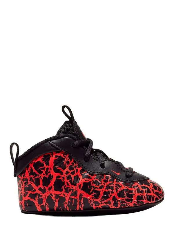 Nike Air Foamposite One Cracked Lavain - Black/bright Crimson