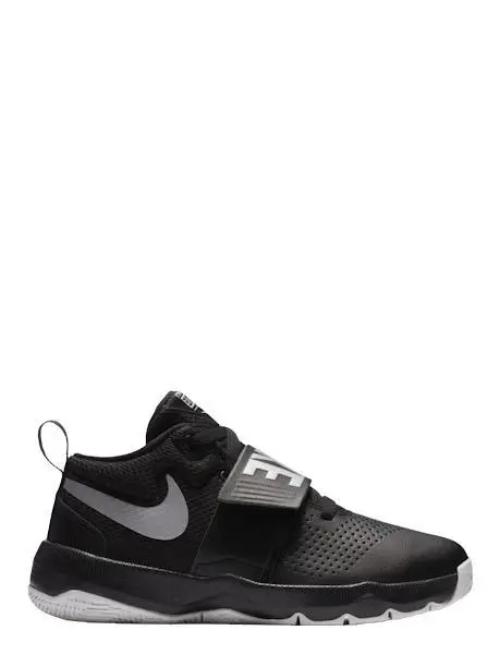 Nike Team Hustle D 8 Sneakers - Black/white/metallic Silver