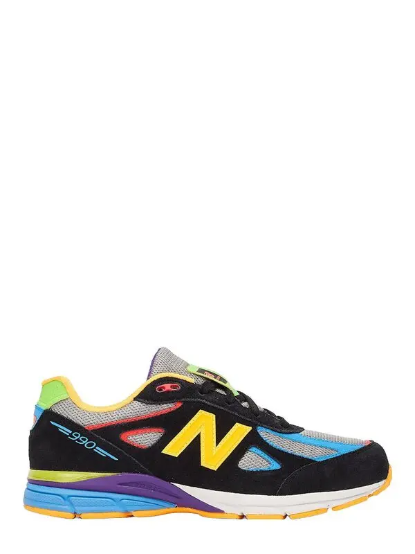 NEW BALANCE 990v4 Dtlr Wild Style 2.0 Sneakers - Black/grey