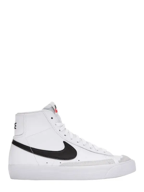 Nike Blazer Mid 77 Sneakers - White/black/total Orange