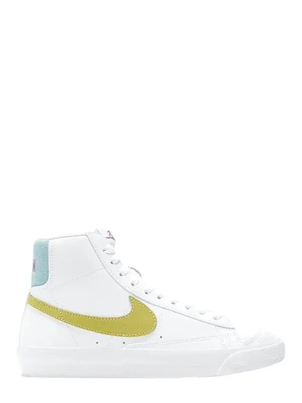 Nike Blazer Mid '77 High-top Sneakers - White/glacier Blue/violet Shock