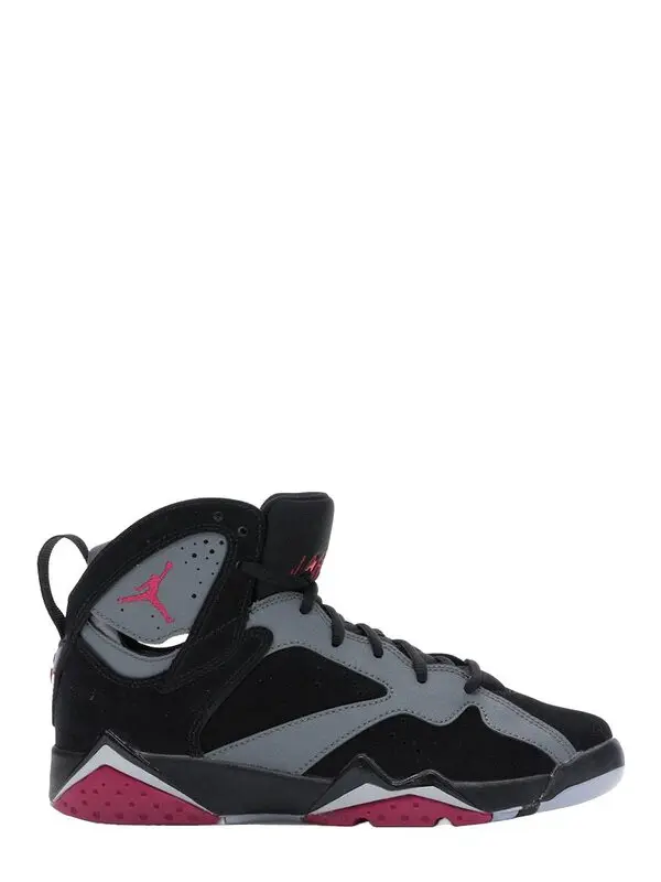 JORDAN 7 Retro Sneakers - Black/sport Fuschia/cool Grey