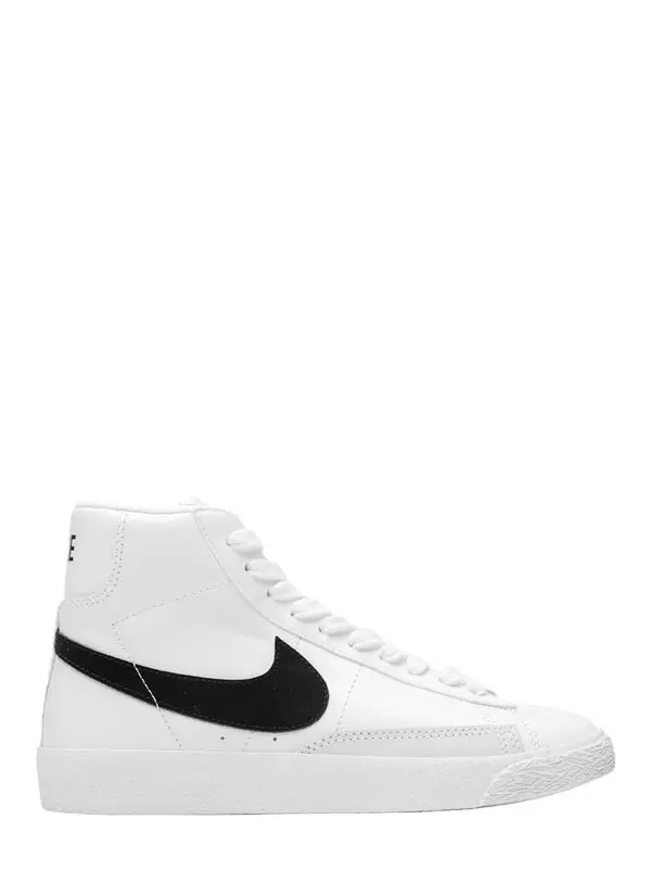 Nike Blazer Mid High-top Sneakers - White/black