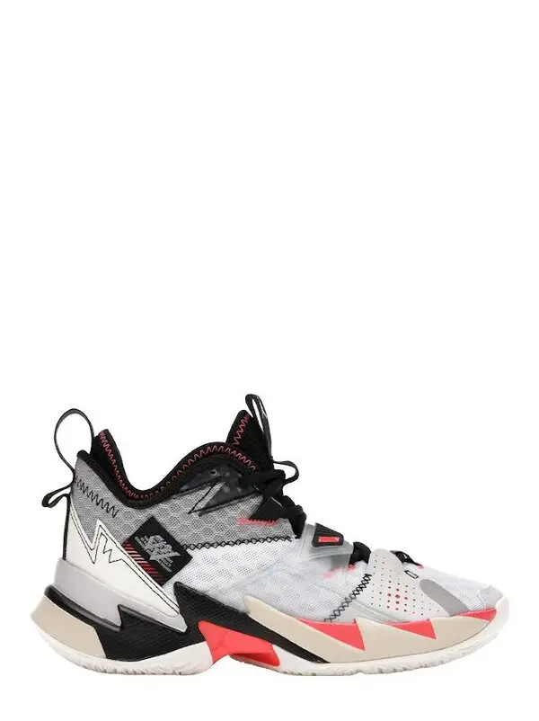 JORDAN Why Not Zer0.3 Sneakers - White/bright Crimson/black
