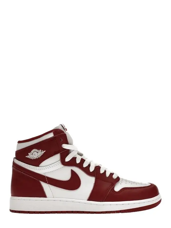 JORDAN 1 Retro High Og Artisanalin Sneakers - White/team Red