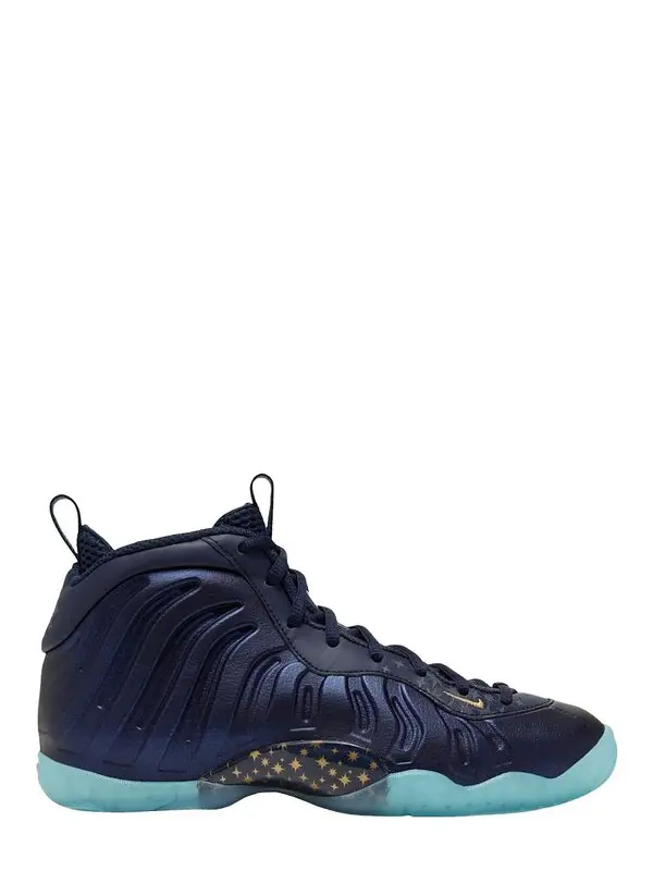 Nike Air Foamposite One Sneakers - Obsidian/baltic Blue/metallic Gold