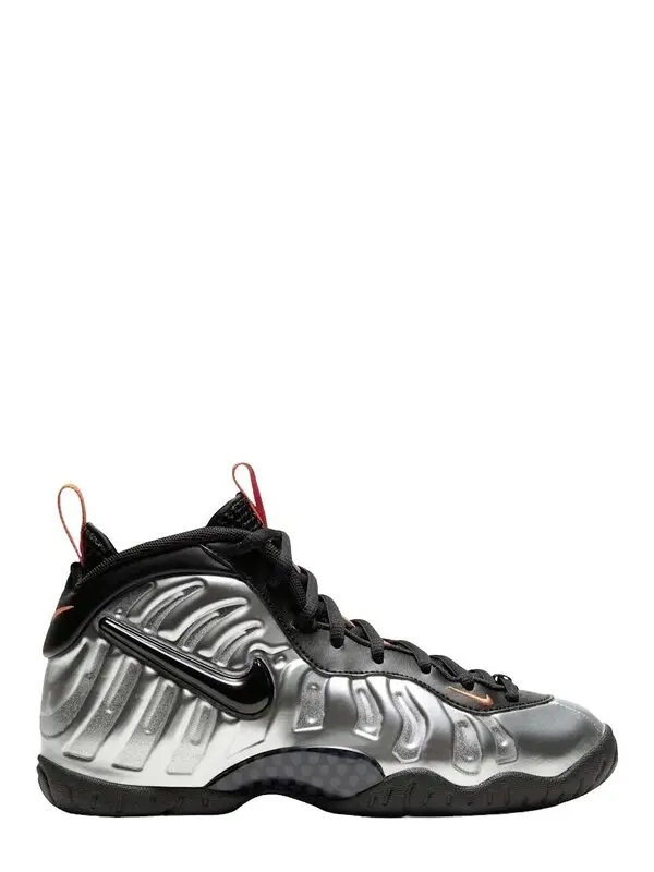Nike Air Foamposite One - Flat Silver/black/electro Orange