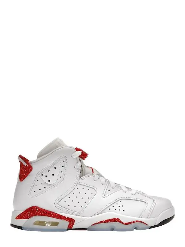 JORDAN 6 Retro Red Oreo - White/university Red/black