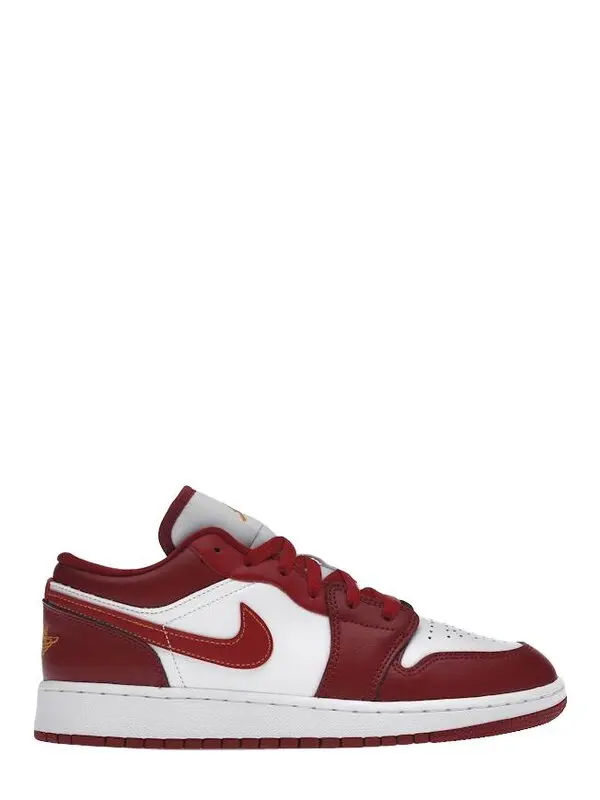 JORDAN 1 Low Cardinal Red Gradeschool - Noble Red/white