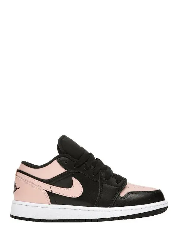 JORDAN 1 Low Top Sneakers - Black/crimson Tint/white