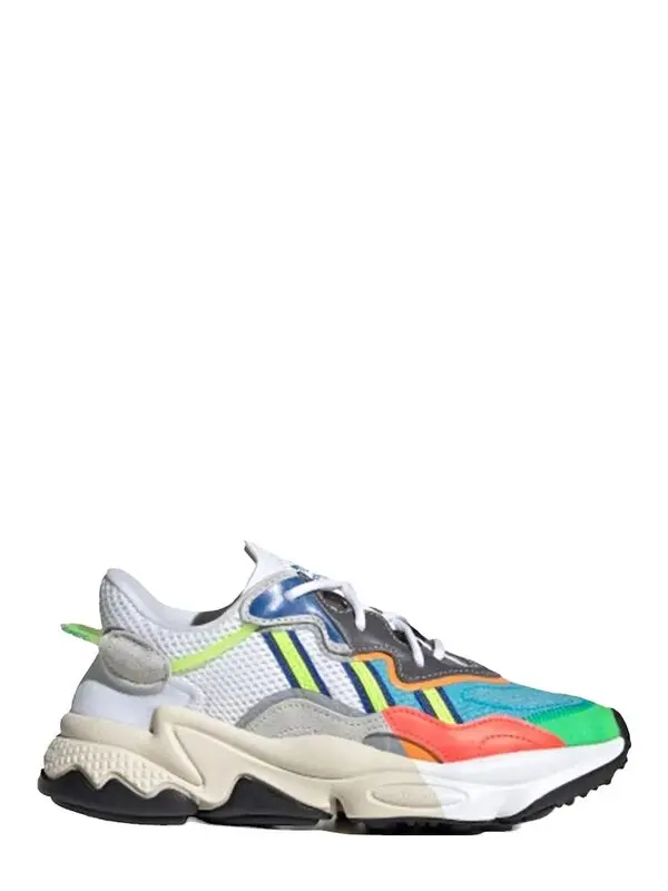 Adidas Ozweego Sneakers - White/blue/orange