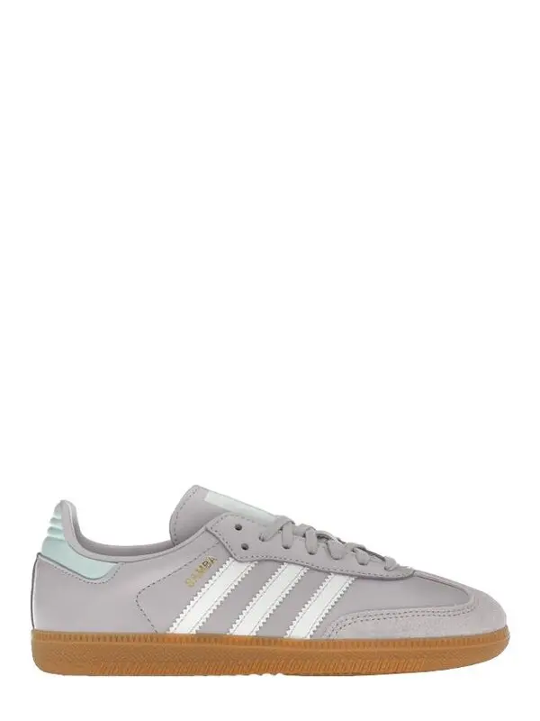 Adidas Samba Og Sneakers - Silver Dawn/crystal White/semi Flash Aqua