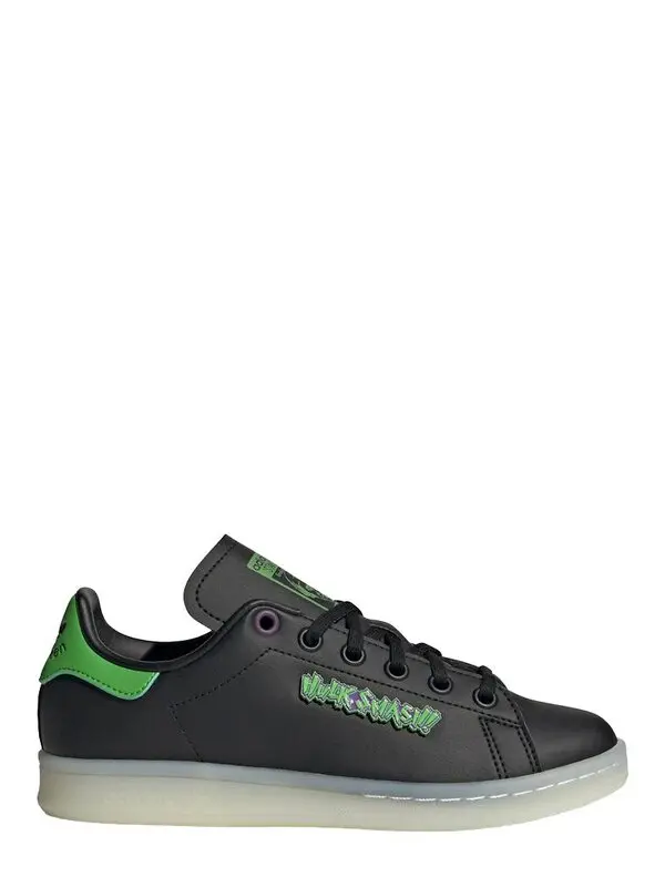 Adidas Stan Smith Marvel Hulk Smash Sneakers - Core Black/pantone/cloud White