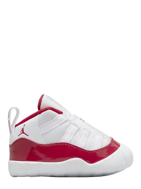 JORDAN 11 Retro Crib Bootie - White/varsity Red/black