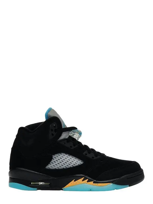 JORDAN 5 Retro Aqua - Black/aquatone/taxi