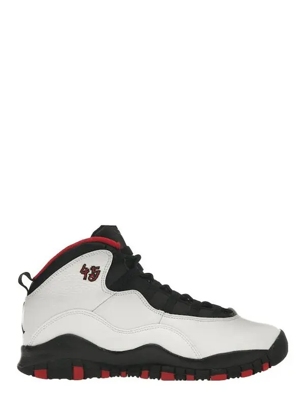 JORDAN 10 Retro Double Nickel Sneakers - White/black/true Red
