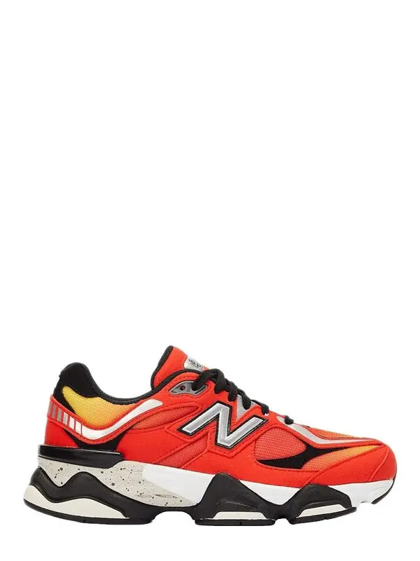 NEW BALANCE 9060 Dtlr Fire Sign Sneakers - Red/orange/black