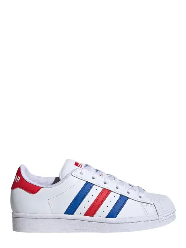 Adidas Superstar Americana Sneakers - Cloud White/blue/team Collegiate Red