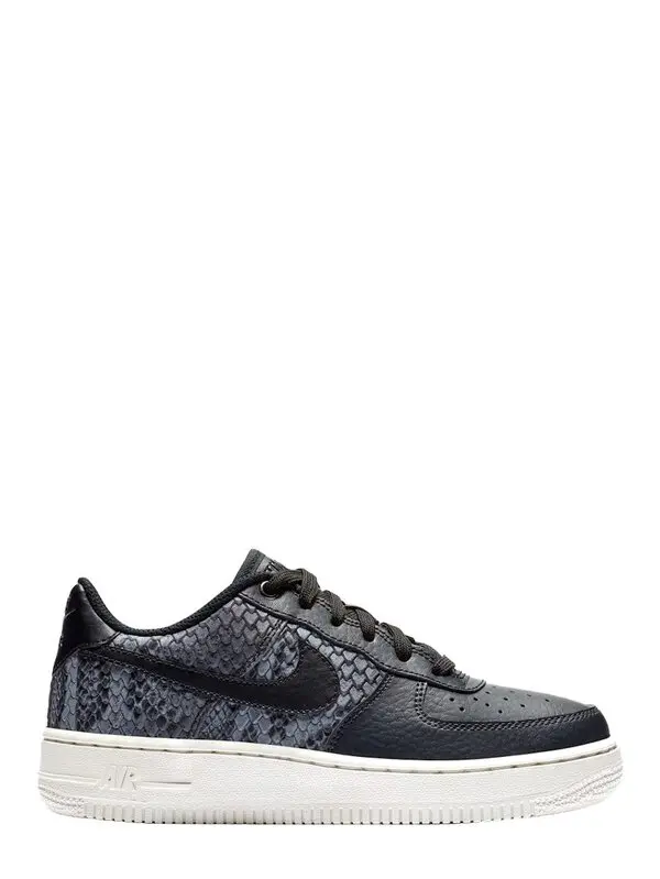 Nike Air Force 1 Low Top Sneakers - Anthracite/black/white
