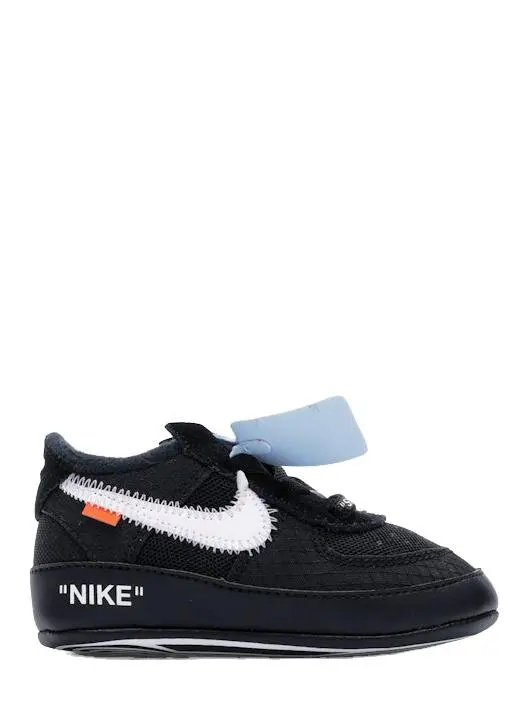 Nike Air Force 1 Low Off-white Sneakers - Black/white/cone