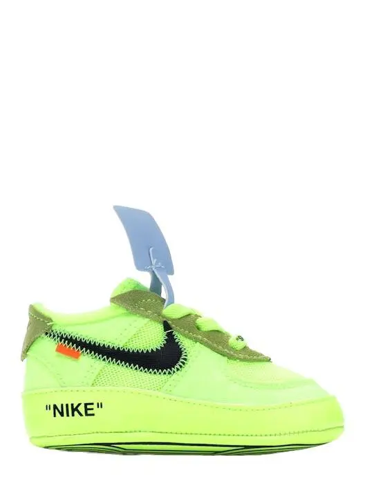 Nike Air Force 1 Low Off-white Sneakers - Volt/hyper Jade/cone