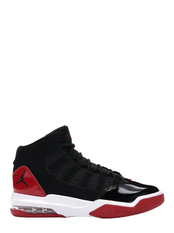 JORDAN Max Aura Sneakers - Black/gym Red/white