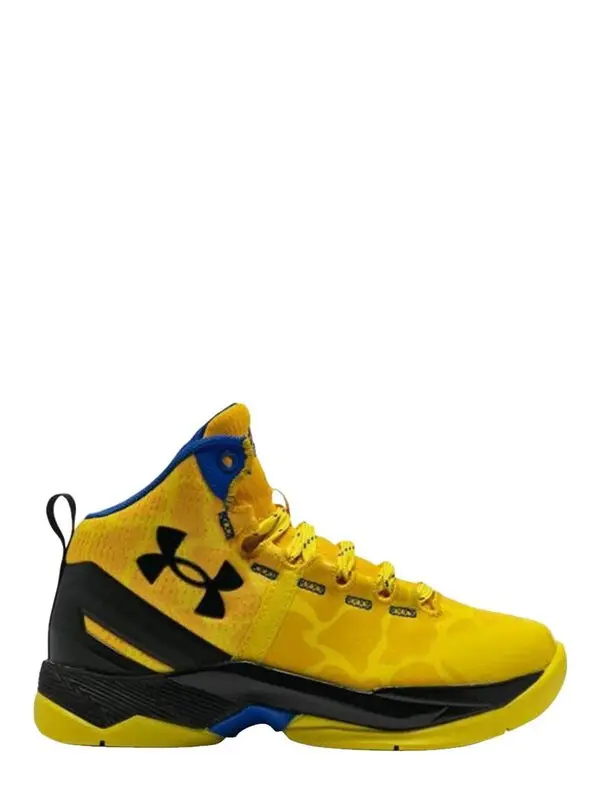 Under Armour Curry 2 Retro Double Bangin - Steeltown Gold/taxi