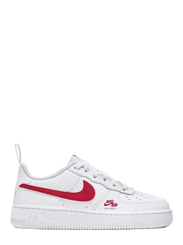 Nike Air Force 1 07 Sneakers - White/light Smoke Grey/university Red